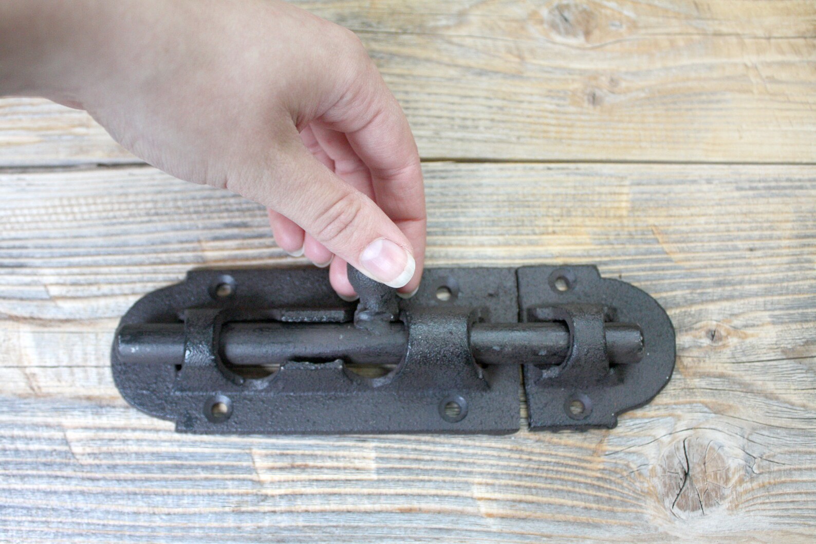 Large Cast Iron Gate Lock or Latch Door Latch Lock | Etsy