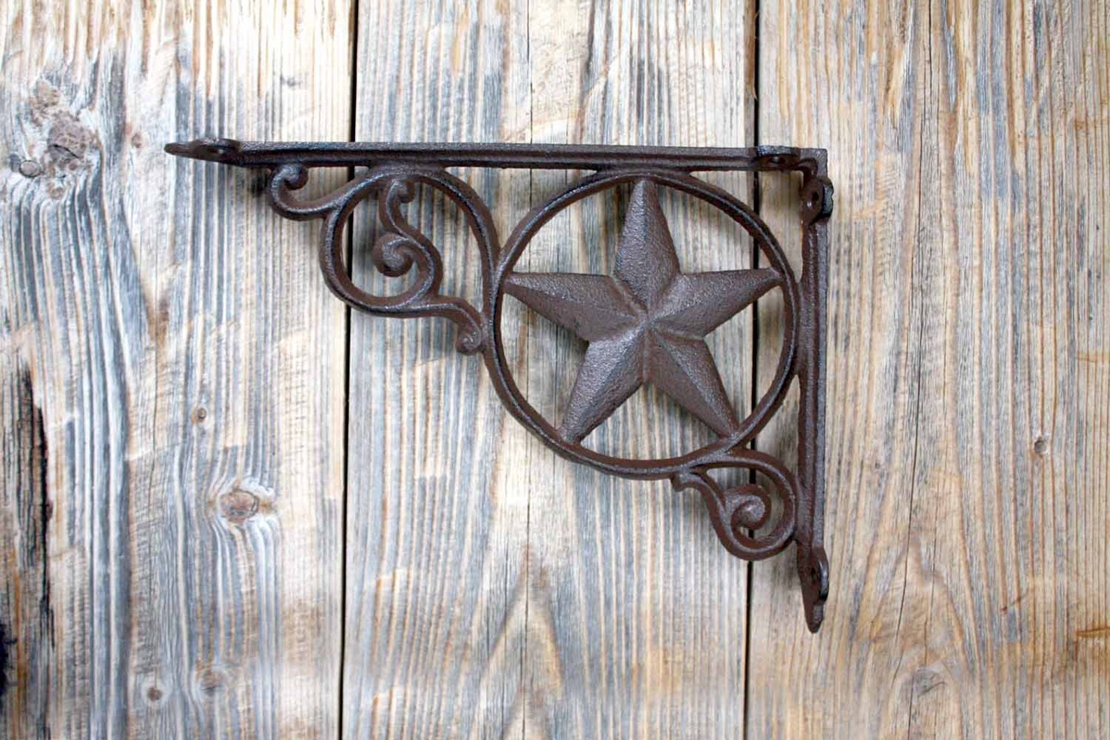 Cast Iron Decorative Star Shelving Bracket Shelf Supports | Etsy Canada