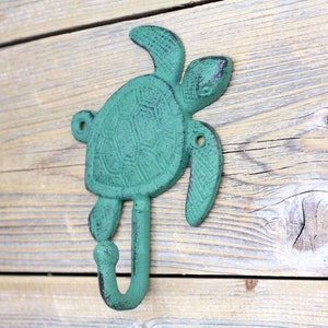 Decorative Sea Turtle Hook, Hooks for Ocean Theme - Etsy