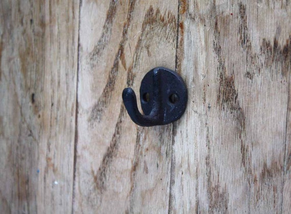 Mini Single Key Hook Small Cast Iron Hook | Etsy