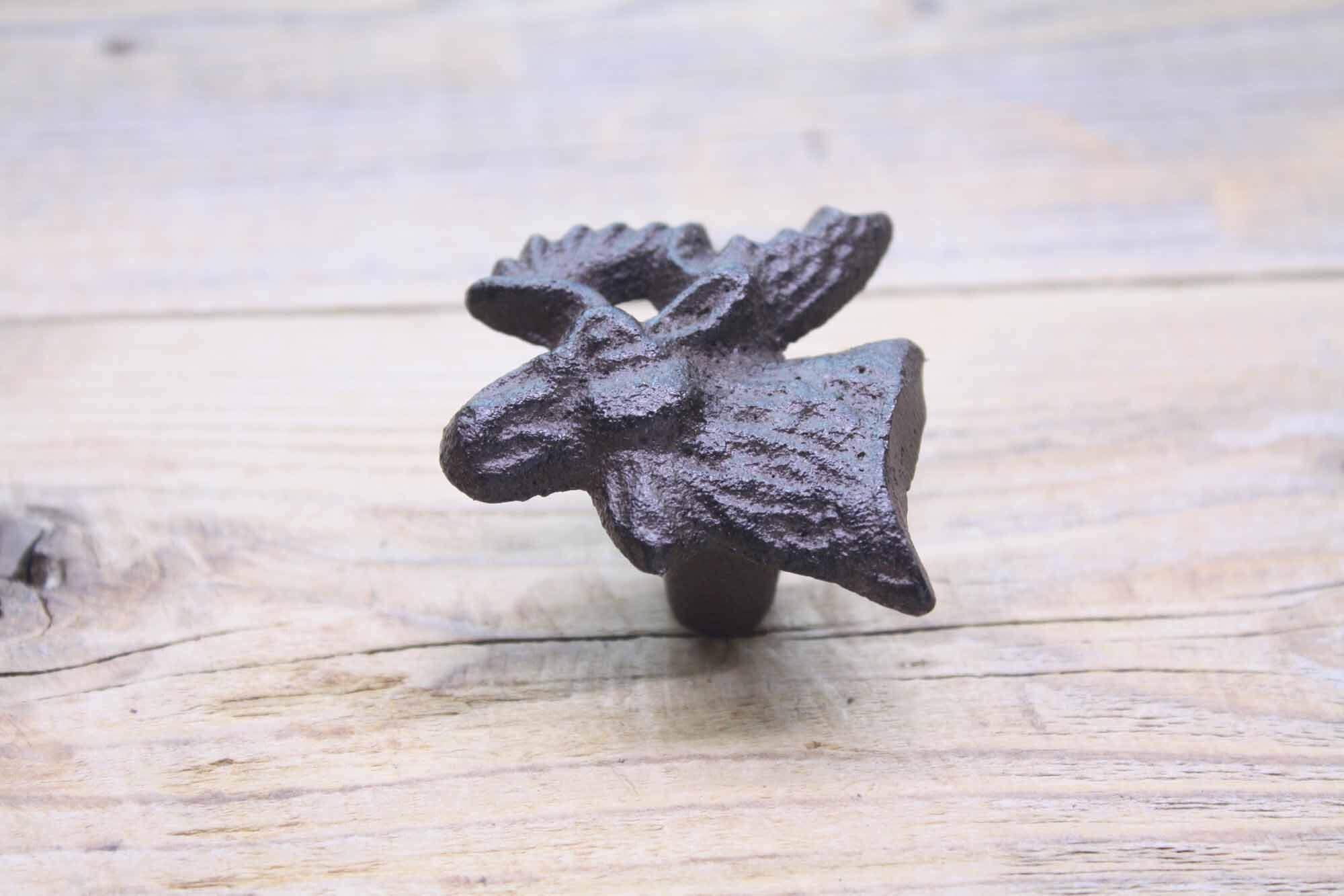 Moose Head Knob Cast Iron Drawer Pull or Cabinet Handle | Etsy