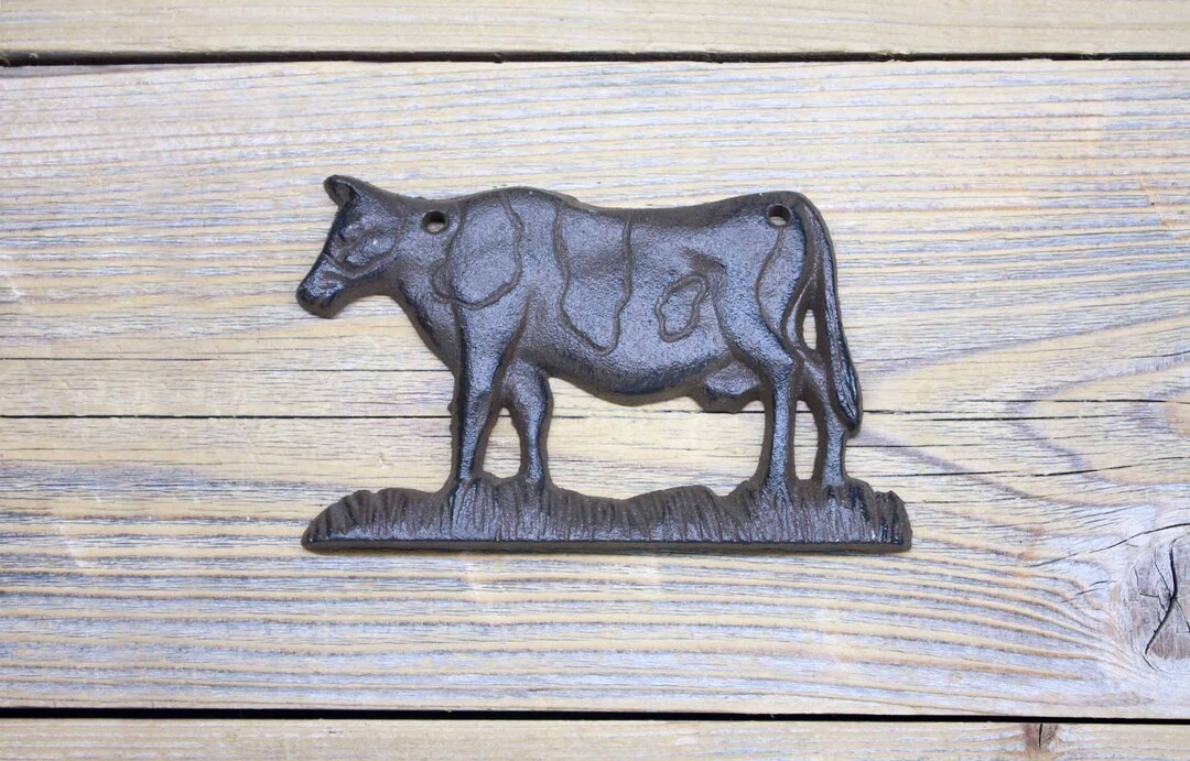 Cow Wall Art, Farmhouse Cow Decor, Kitchen Decor - Etsy
