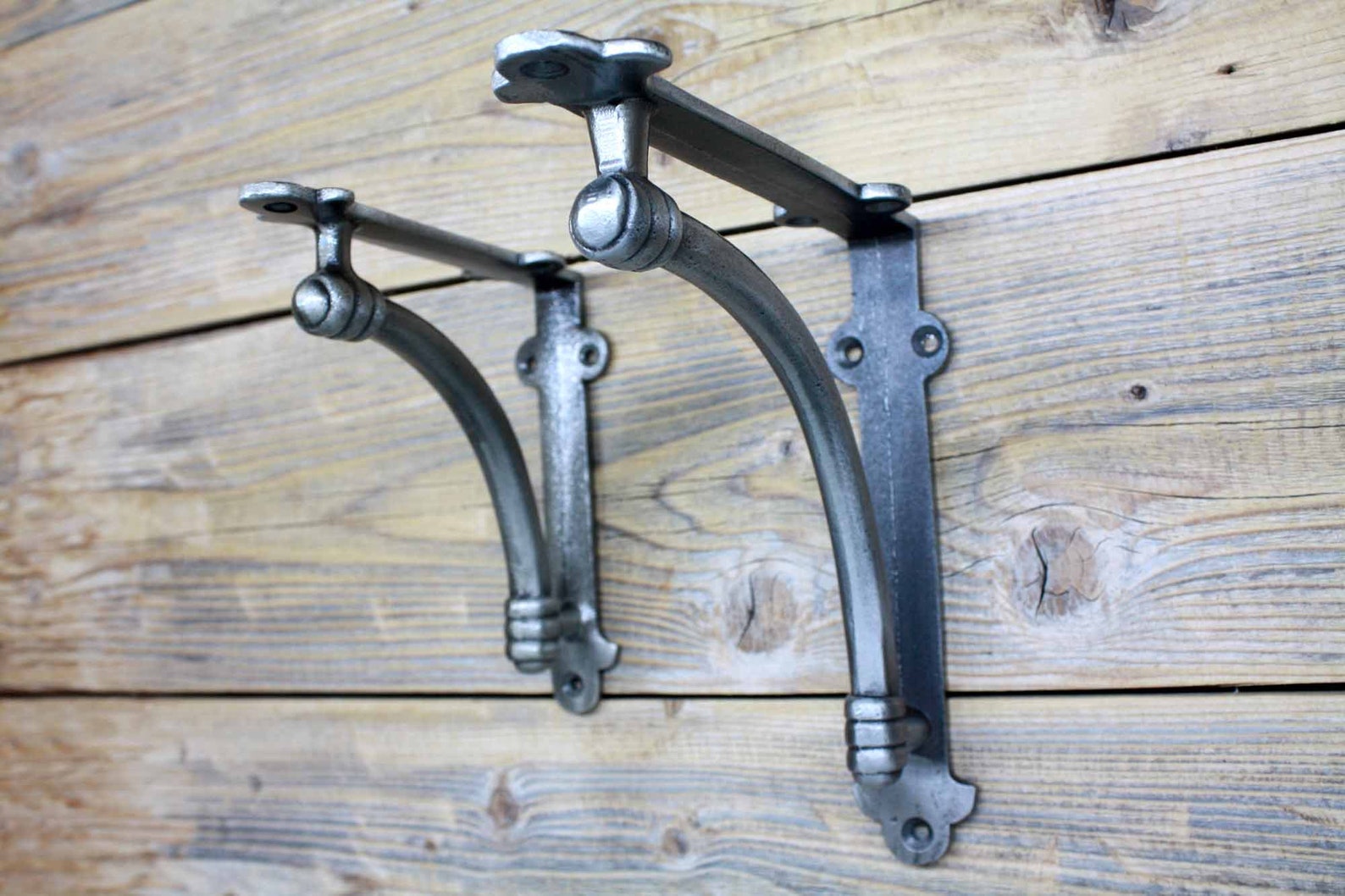 Shelf Bracket Silver Brackets for Shelving - Etsy