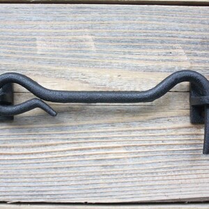 Hook and Eye Gate Latch Cast Iron Eyelet Door Latch - Etsy