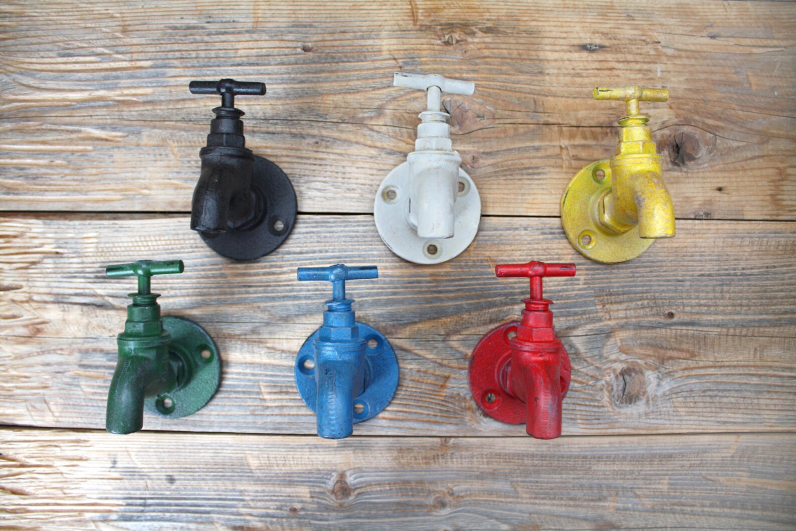 Cast Iron Faucet Coat Hook Water Tap Towel Hook - Etsy