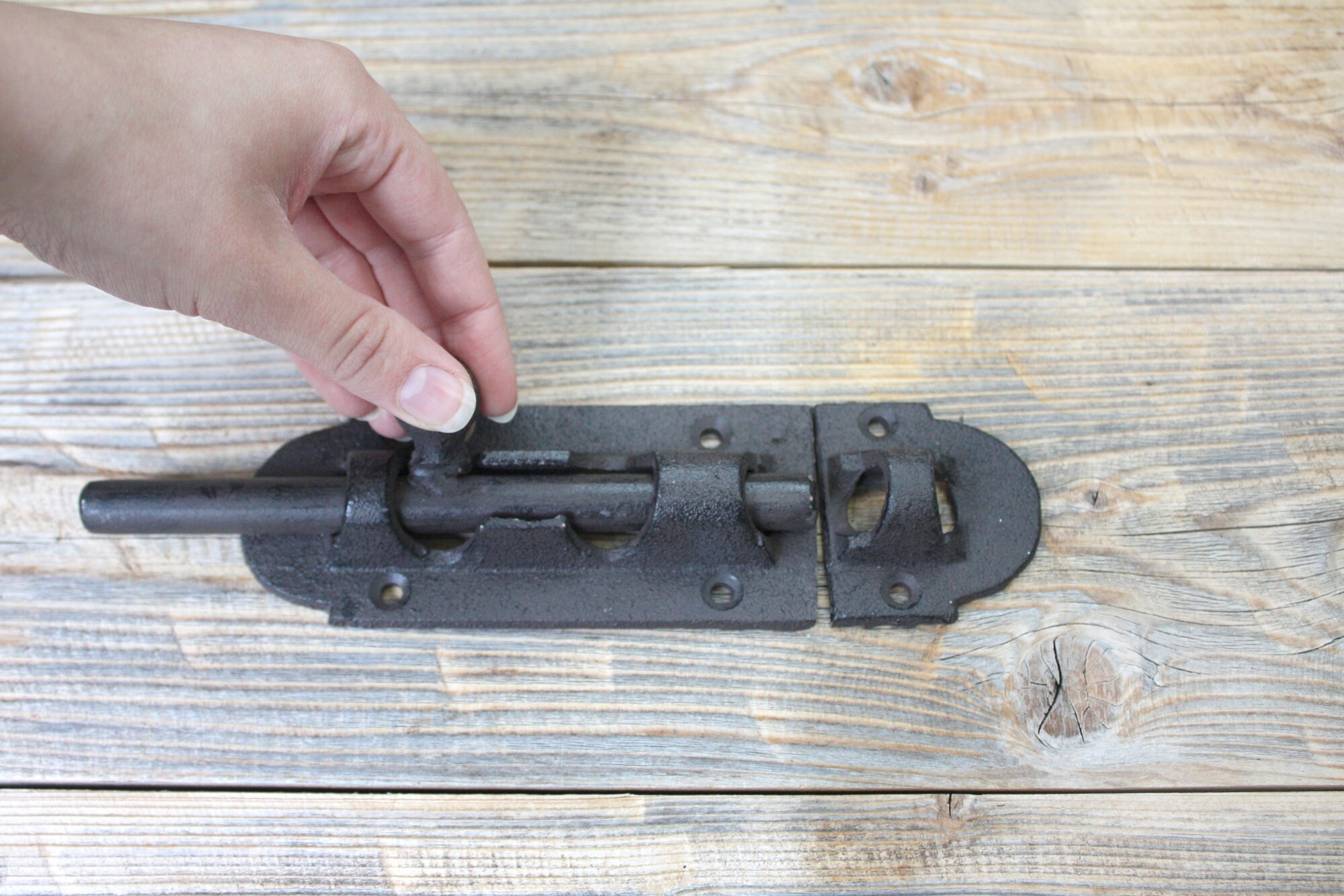 Large Cast Iron Gate Lock or Latch Door Latch Lock | Etsy UK