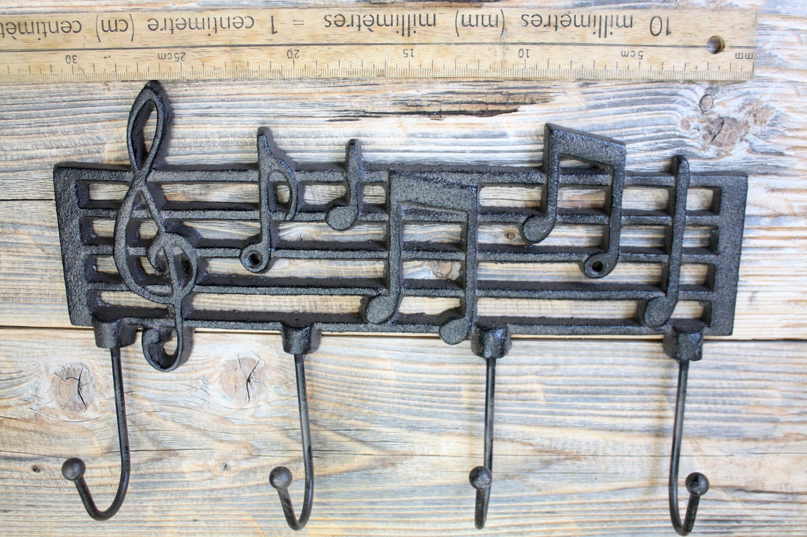Music Room Hooks Musical Note Coat Rack - Etsy