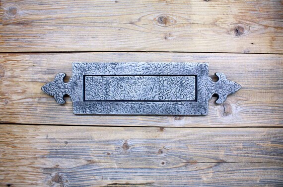 Front Door Letter Mail Slot Cast Iron Mail Flap - Etsy
