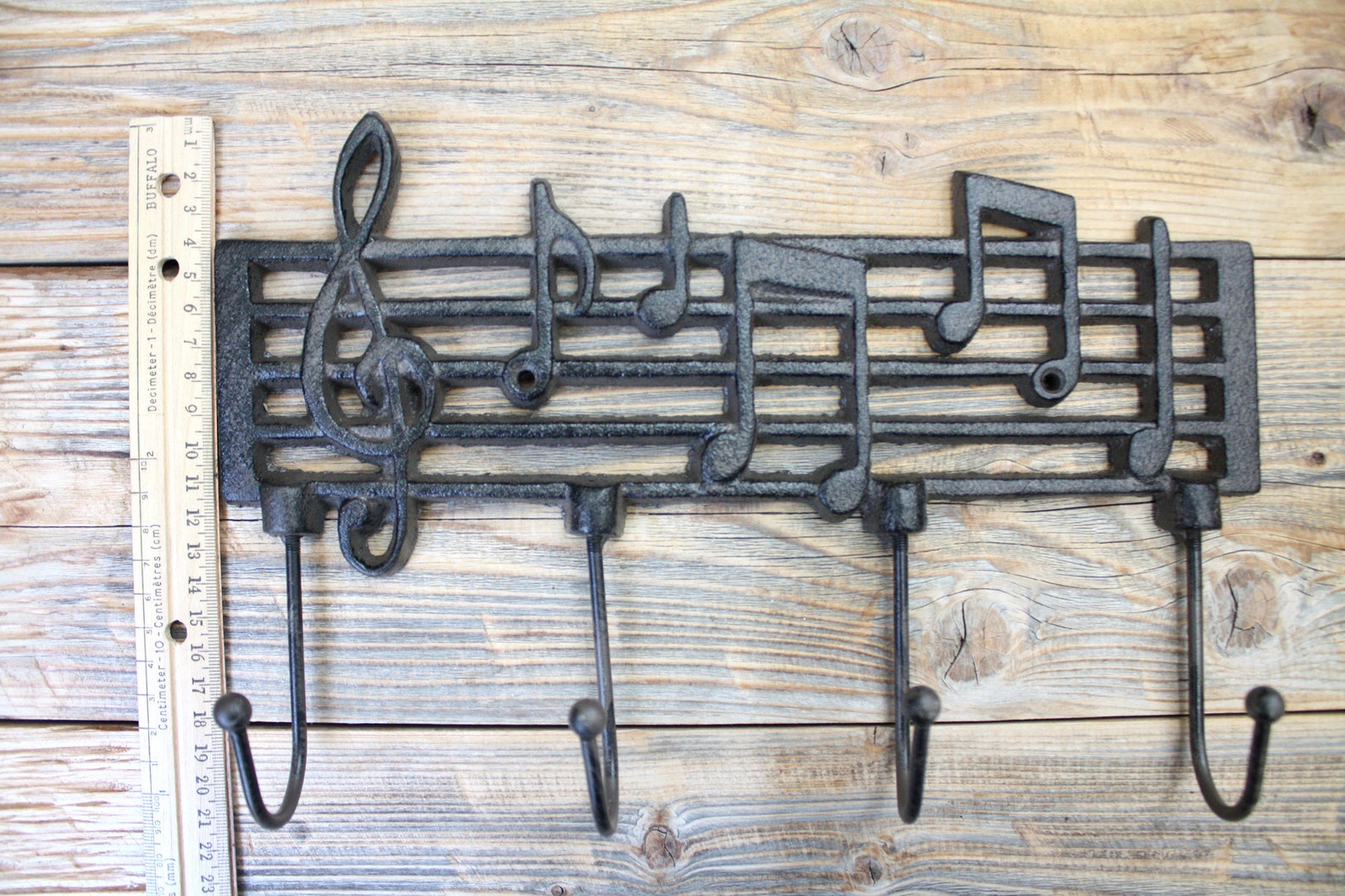 Music Room Hooks Musical Note Coat Rack - Etsy