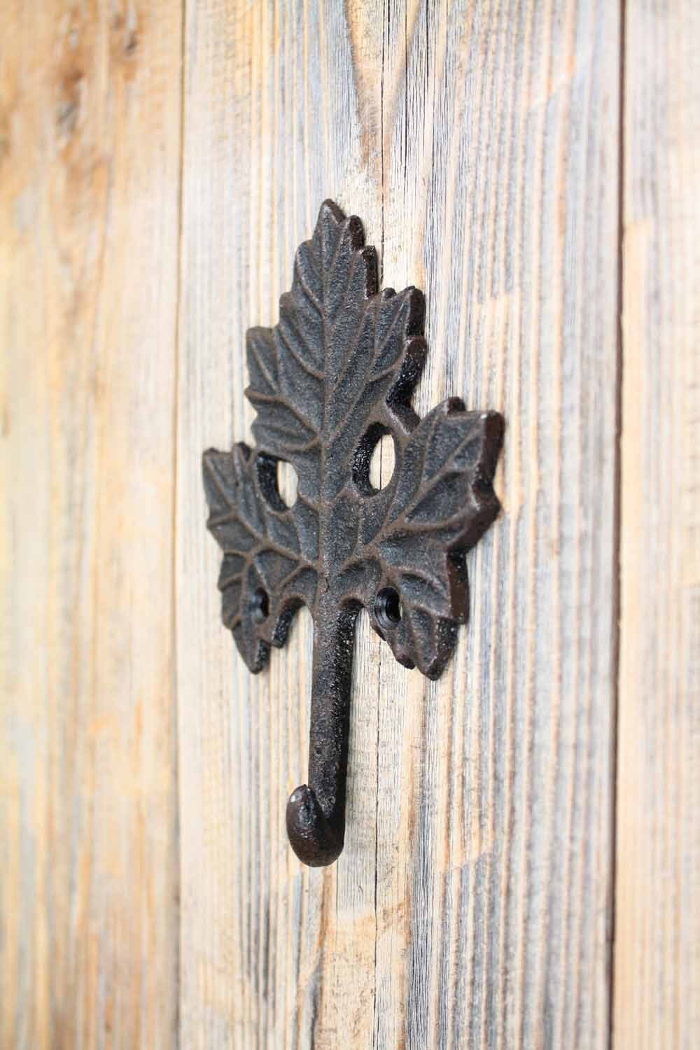 Small Maple Leaf Hook Entryway Coat Hook | Etsy
