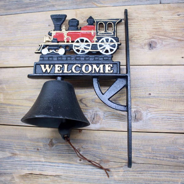 Antique Train Bell - Etsy