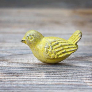 Small Cast Iron Bird Knobs, Dresser Handles, Drawer Pulls - Etsy