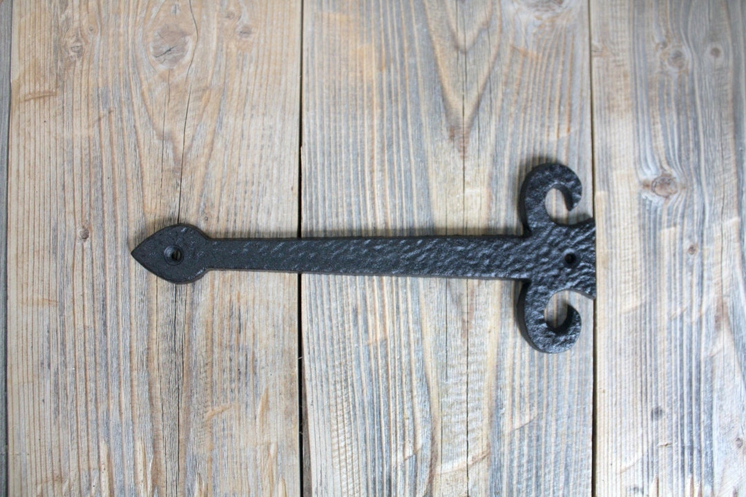 Cast Iron Barn Door Hardware, Decorative Faux Hinge, Dummy Hinge, Fake ...