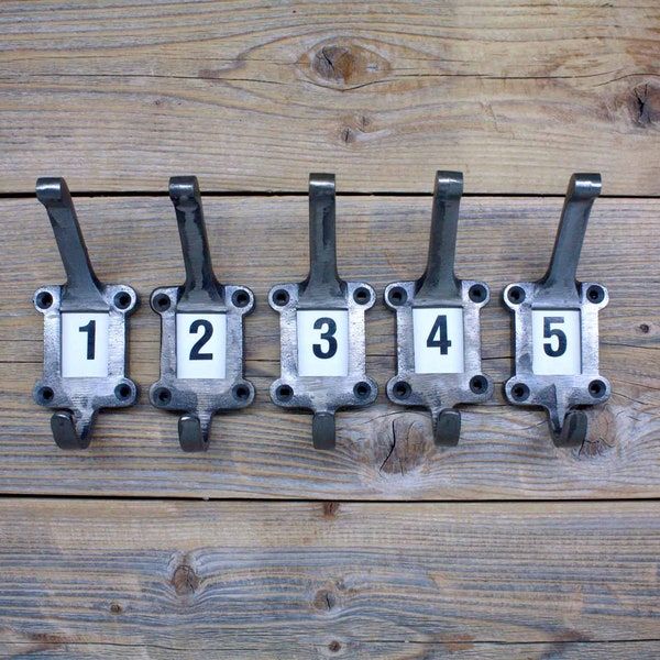 Numbered Hooks - Etsy
