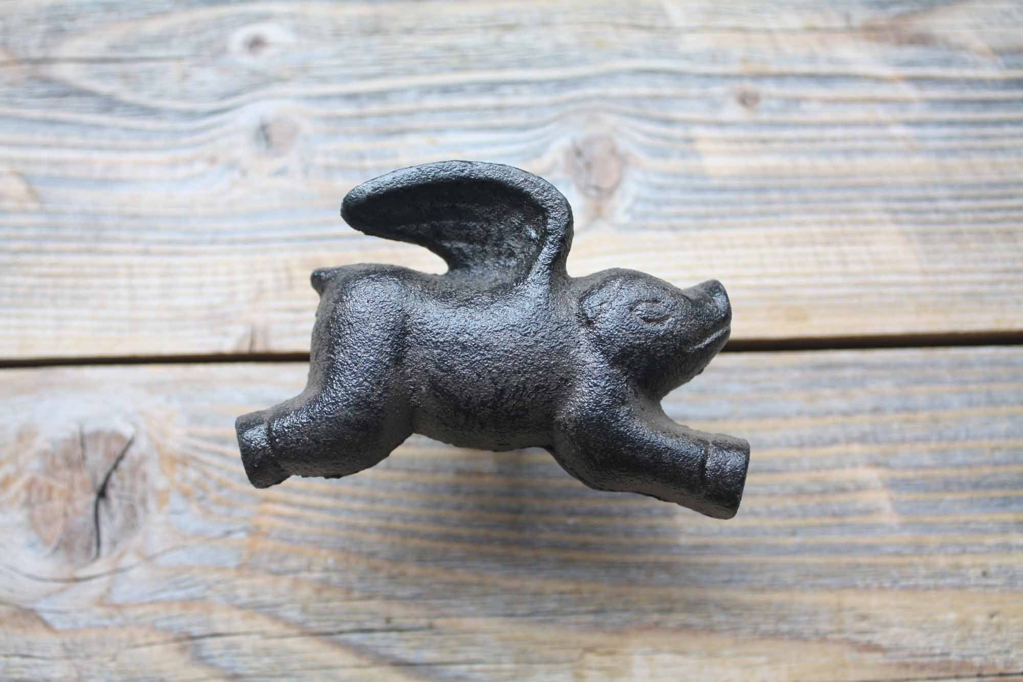 Flying Pig Knob Decorative Animal Dresser Drawer Pulls | Etsy