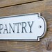 Pantry Door Sign Cast Iron Pantry Kitchen Plaque - Etsy