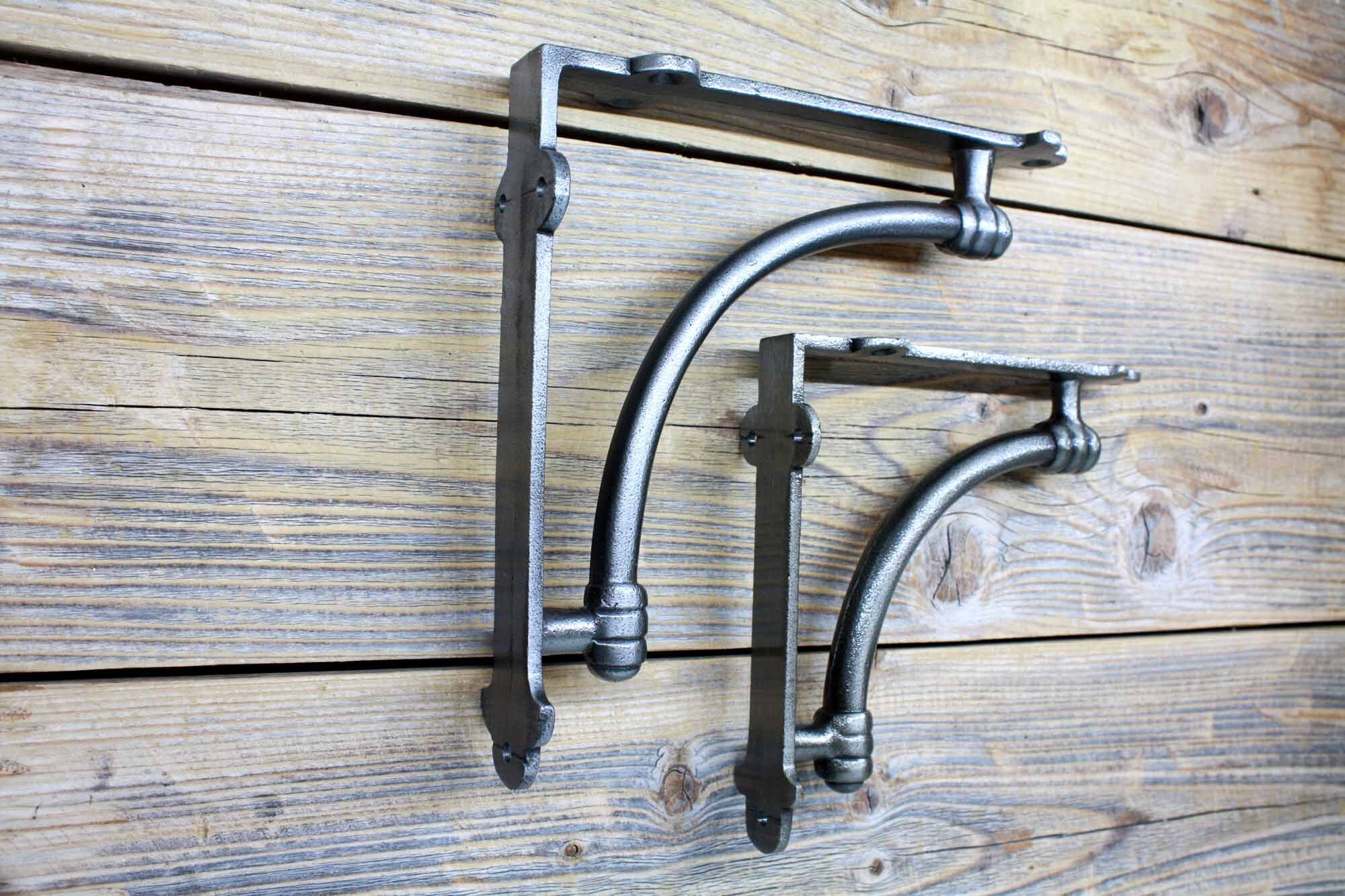 Shelf Bracket Silver Brackets for Shelving - Etsy UK