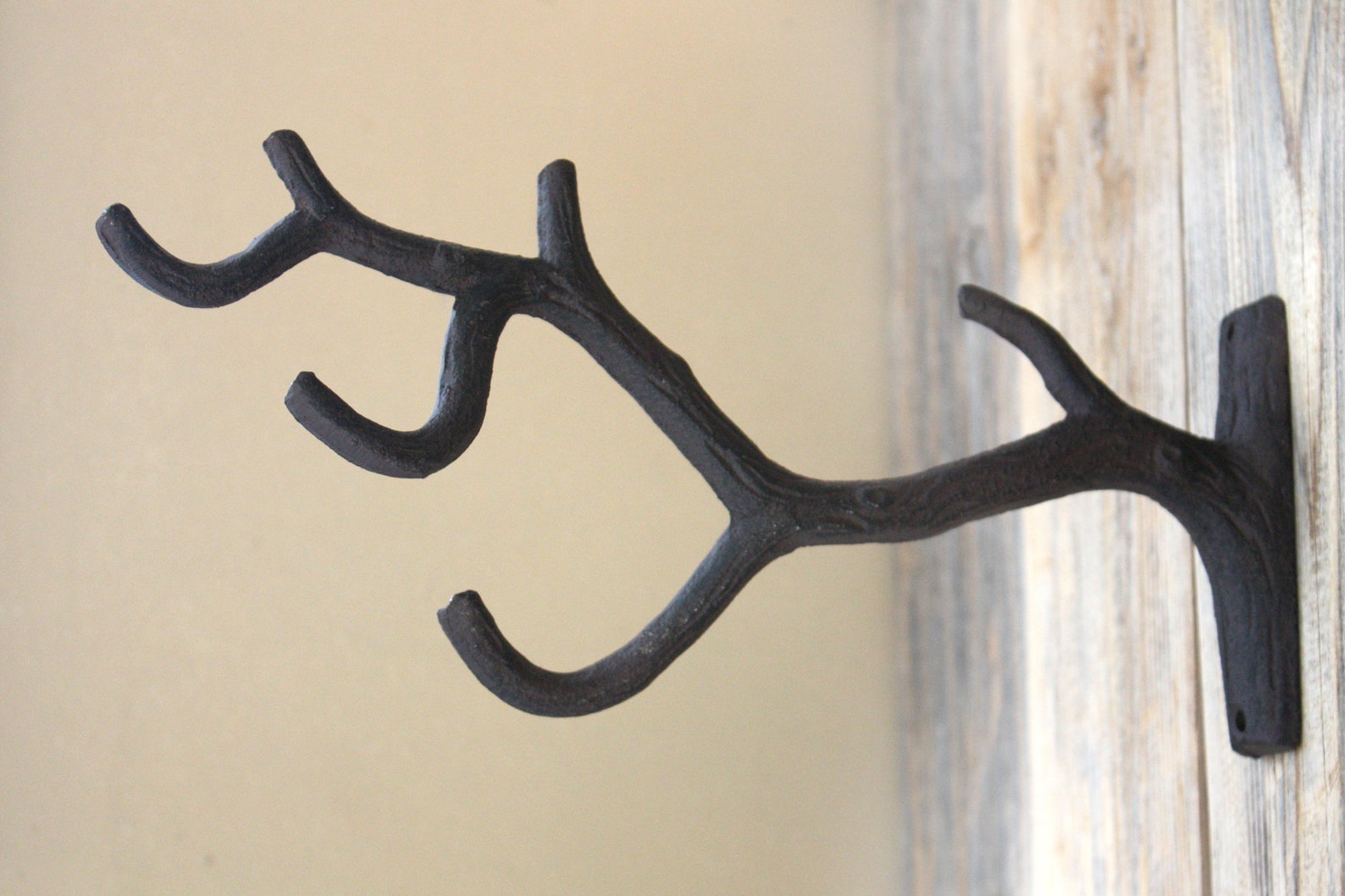 Branch Hook for Hanging Basket Cast Iron Planter Hooks - Etsy