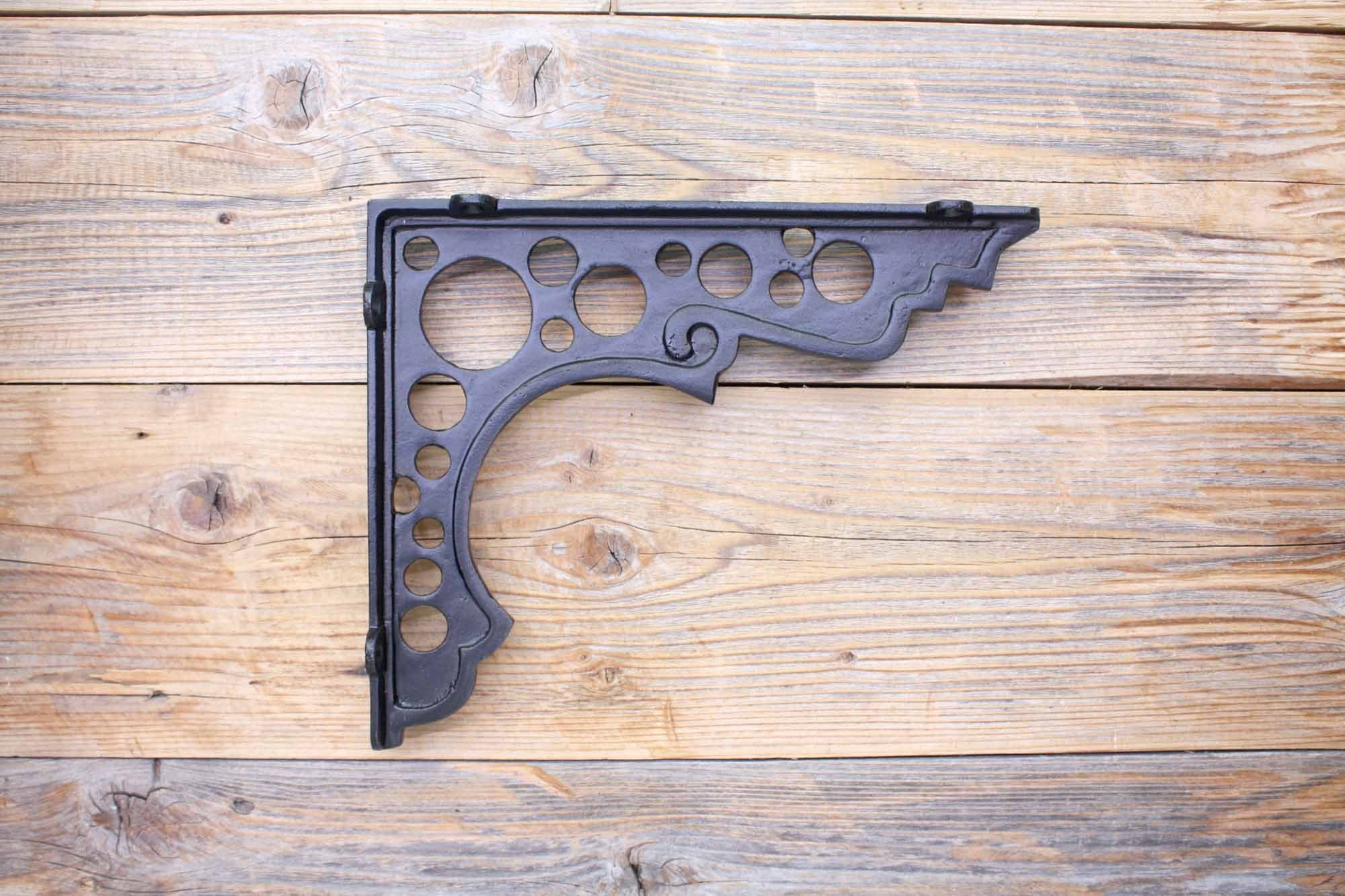 Unique Industrial Shelf Bracket Decorative Shelving Supports | Etsy