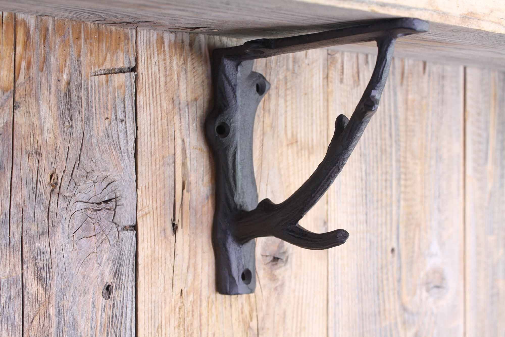 Tree Branch Shelf Brackets