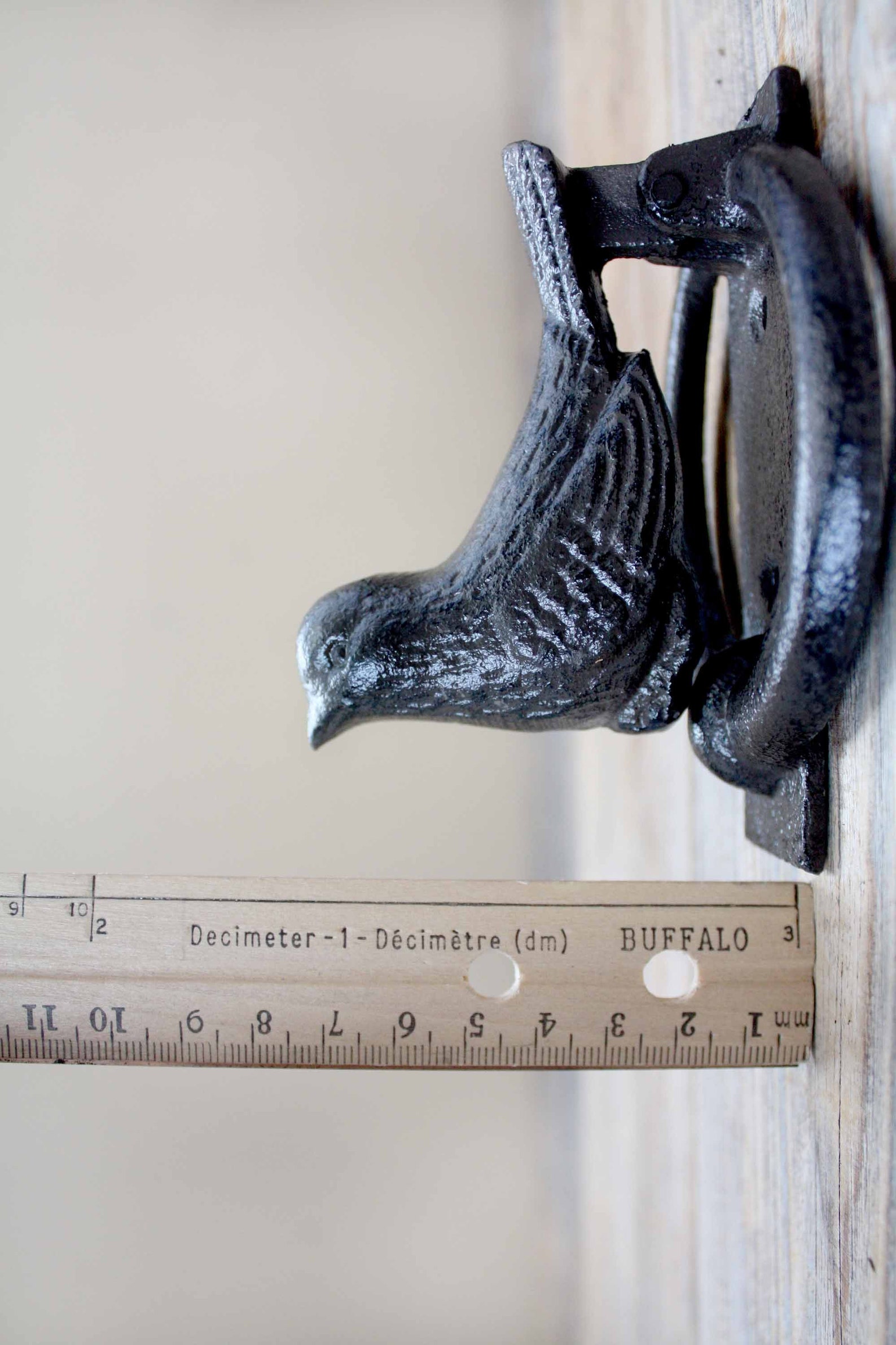 Cast Iron Bird Door Knocker Unique Front Porch Decor - Etsy
