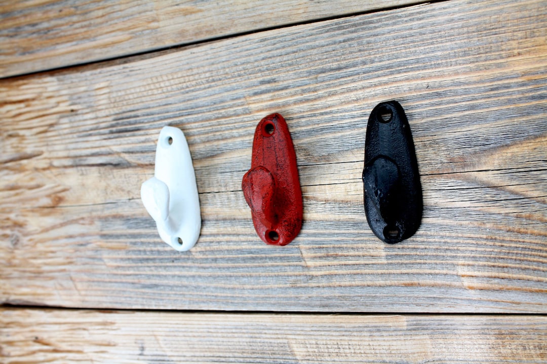 Key Hooks, Small Single Cast Iron Hook - Etsy