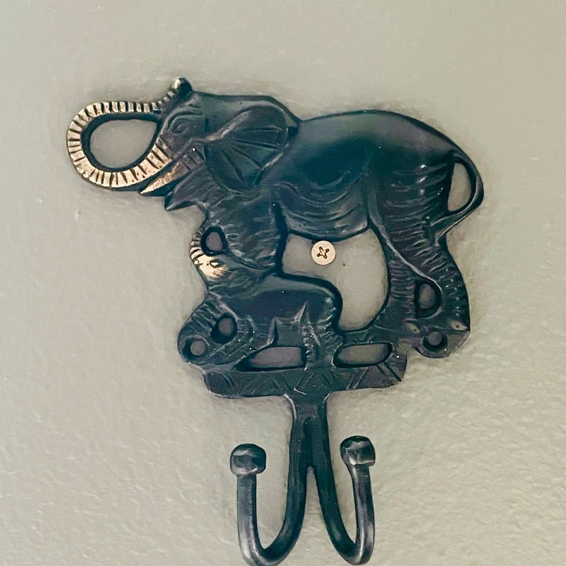 Elephant Towel Rack - Etsy