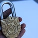 Rare Padlock of Lord Shiva, Old Temple Lock, Antique Working Lock ...
