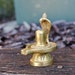 Vintage Solid Brass Lord Shiva Lingam - Hindu Altar Deity ,mediation ...
