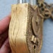 Vintage Padlock, Celestial Moon Star Antique Working Lock, Bronze Lock ...
