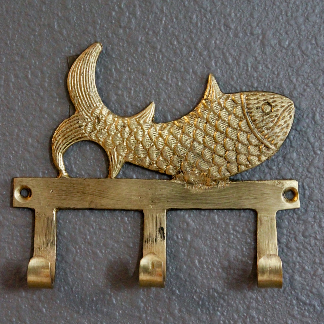 FISH Wall Hook, Towel Hook for Farmhouse Ranch Decor, Entryway Rustic ...
