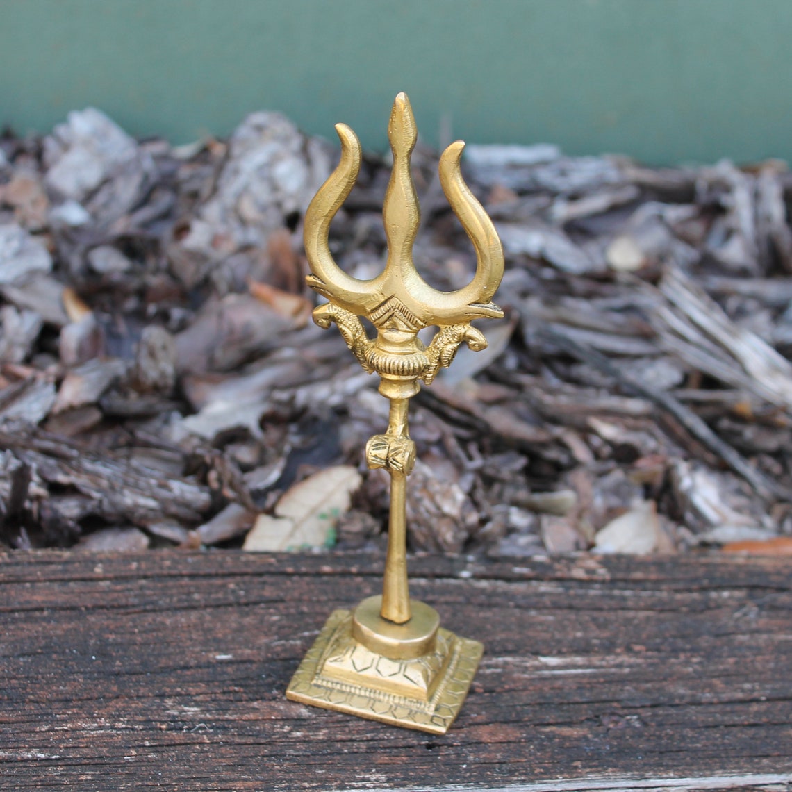 Vintage Brass Lord Shiva Trishul Hindu/ Buddhism Symbol - Etsy