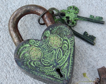Vintage Padlock Lion Animal Shape Antique Working Lock - Etsy