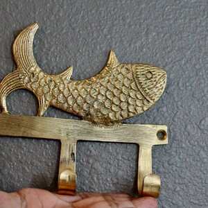 FISH Wall Hook, Towel Hook for Farmhouse Ranch Decor, Entryway Rustic ...