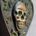 Vintage Brass Padlock Skull, Skeleton Shape Antique Working Lock Gothic ...