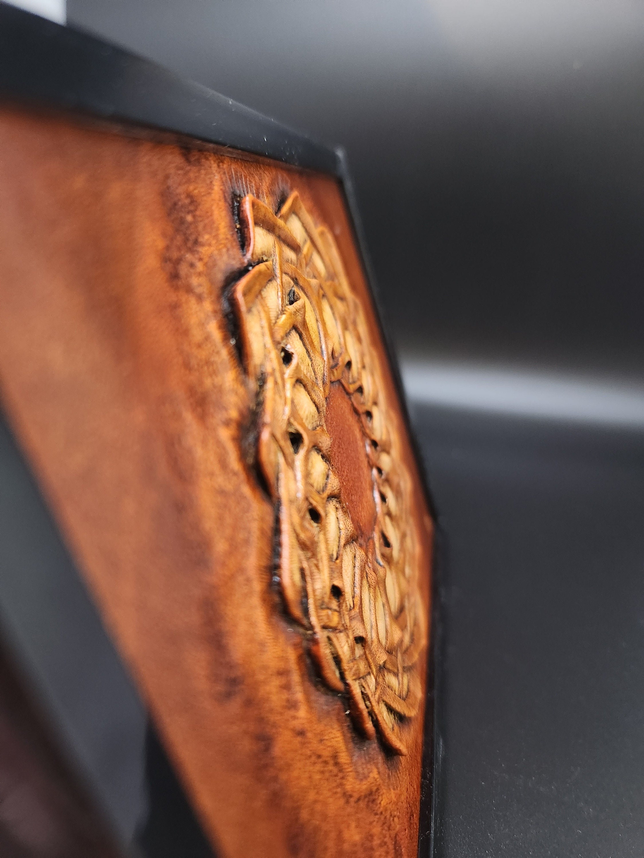 Leather Wall Art Custom Leather Wall Decor Wall Decor - Etsy