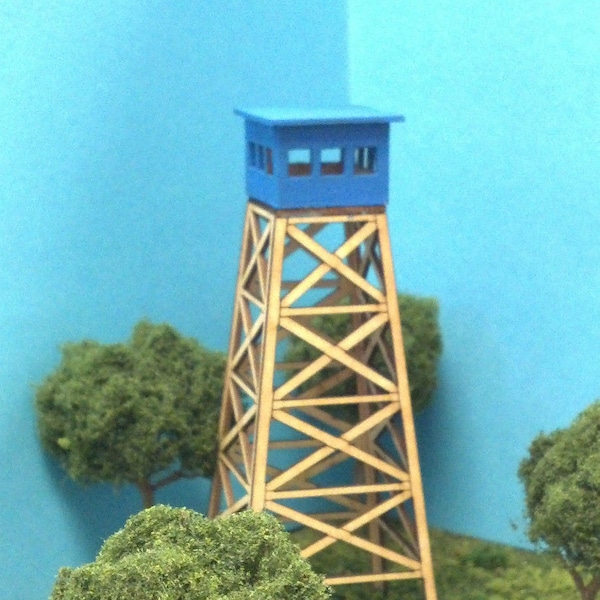 Forest Fire Lookout Tower - Etsy