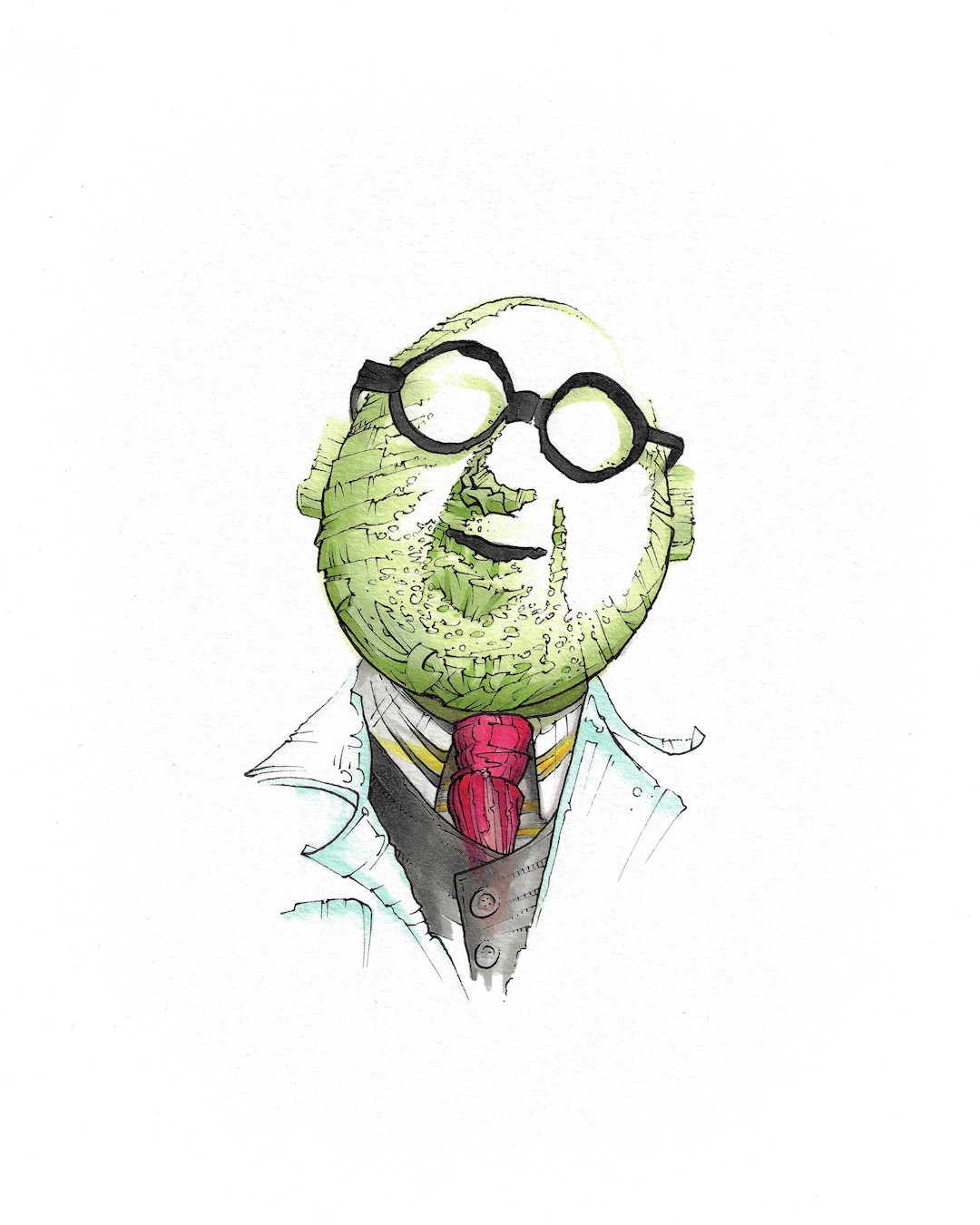 Dr Bunsen Honeydew - the Muppets - Etsy
