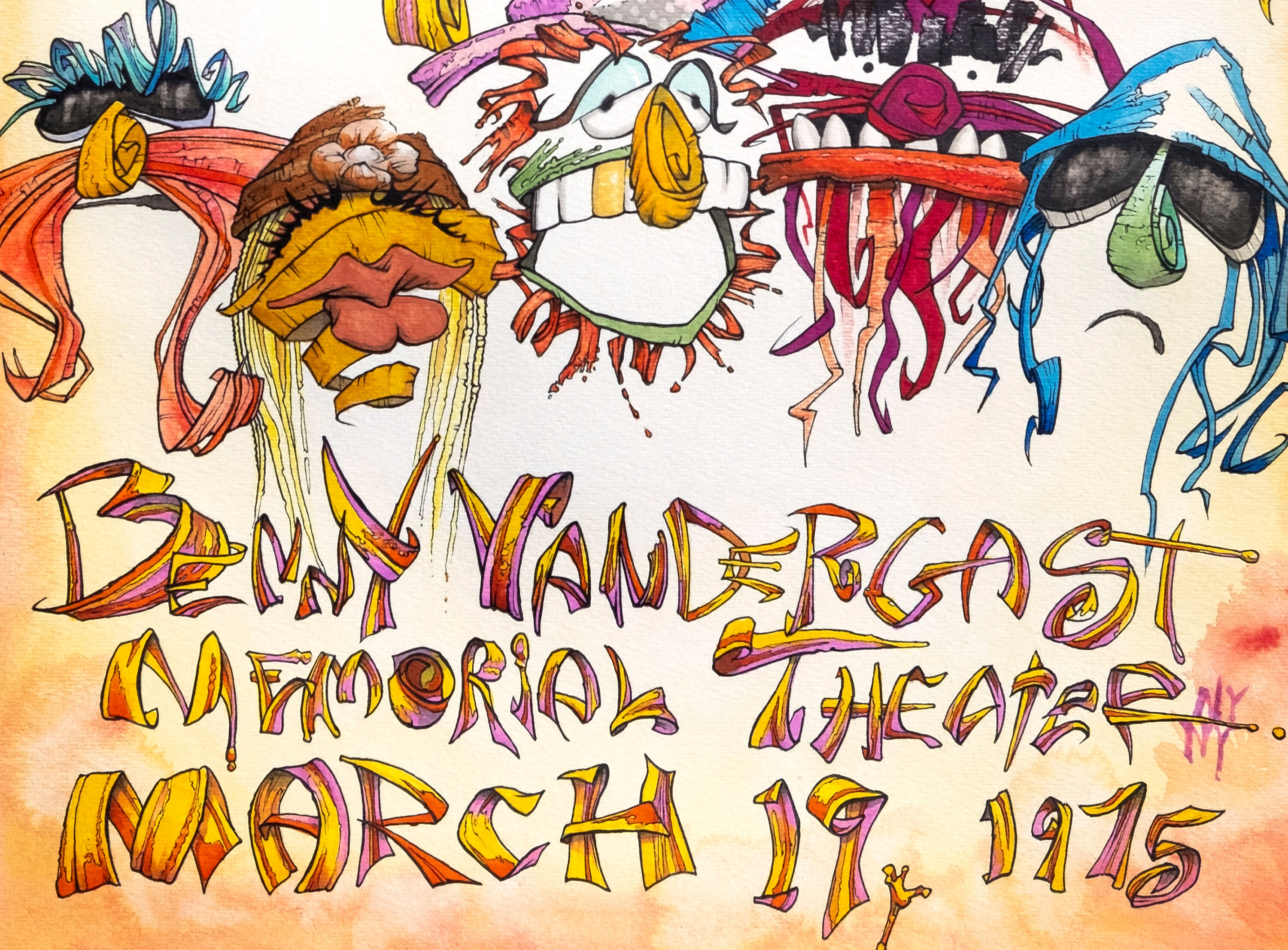 Electric Mayhem Concert Poster 1975 (muppets) - Etsy