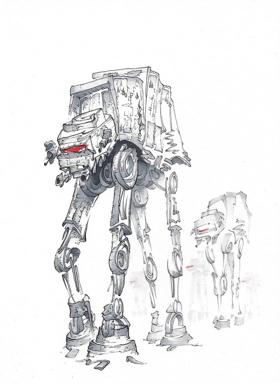 Star Wars ATAT Walker - Etsy