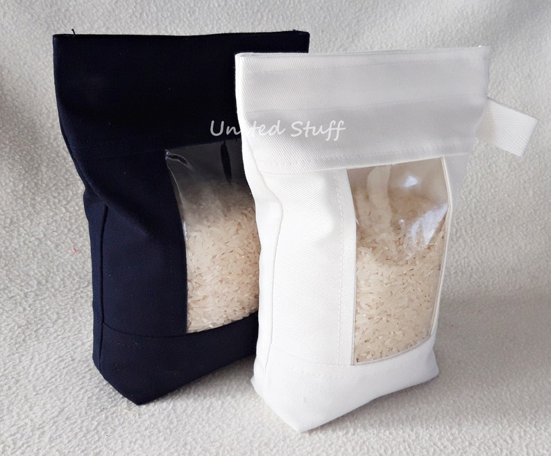 Bulk Produce Bags With Window Reusable Food Storage ECO Vegan - Etsy