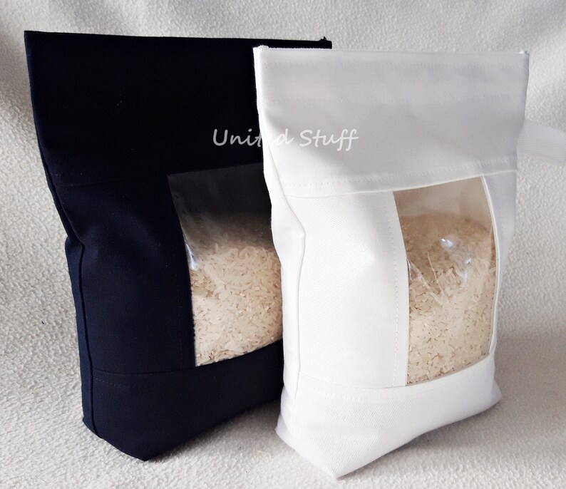 Bulk Produce Bags With Window Reusable Food Storage ECO Vegan - Etsy