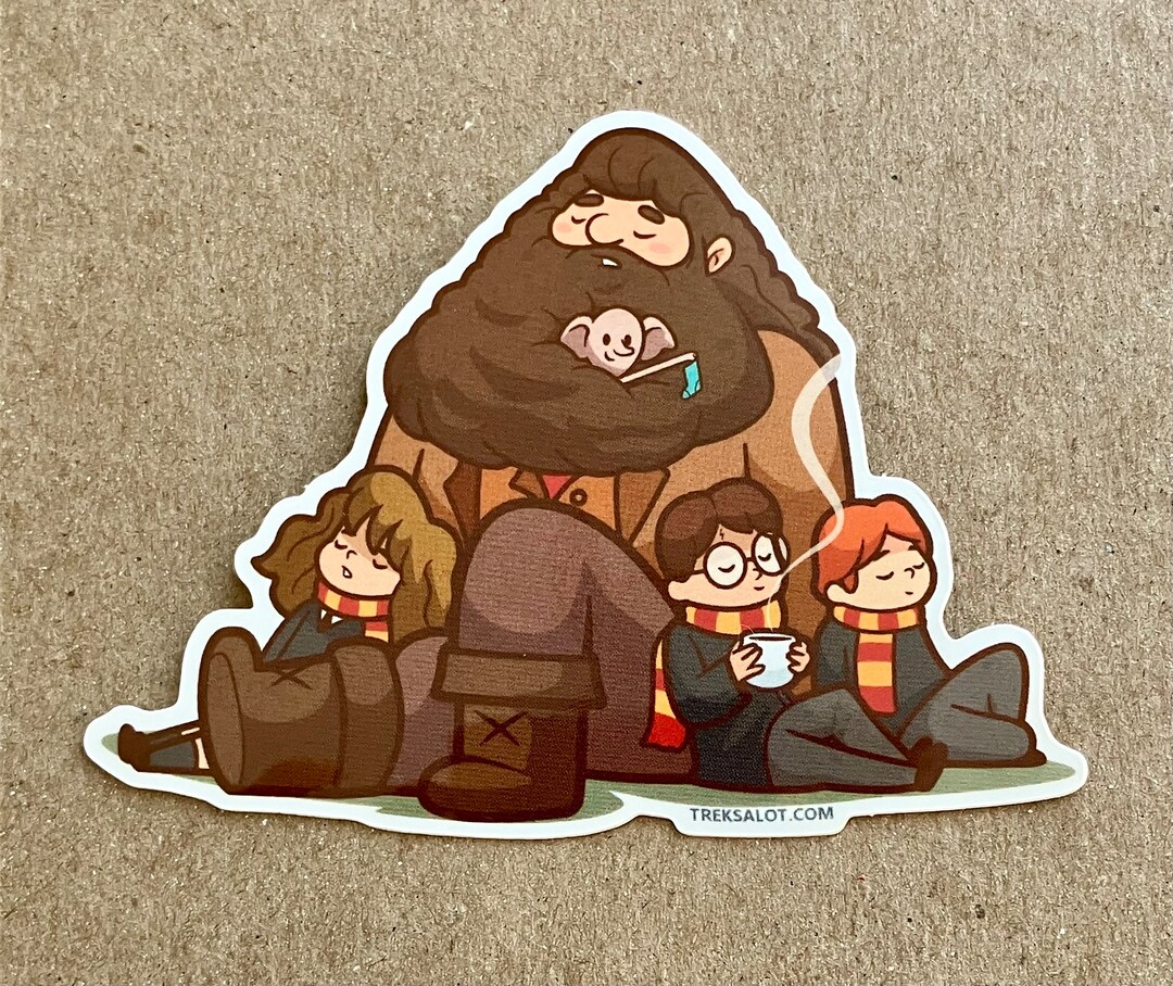 Wizard Sticker 3.8 Pop Culture Decal Movie Heroes Cute Sci-fi Art Nerdy ...