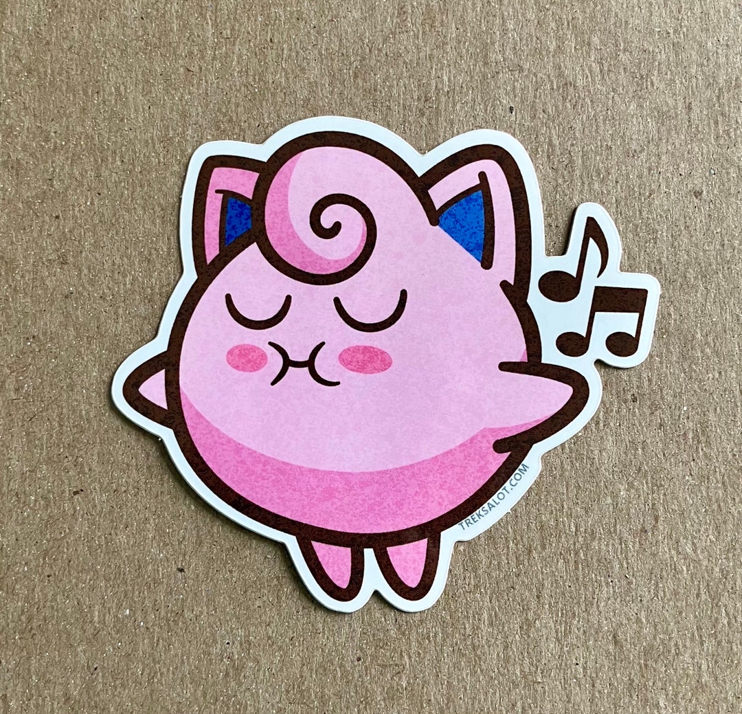 Puffball Sticker 3.4 Cartoon Decal Pop Culture Art Japanese Anime Art ...