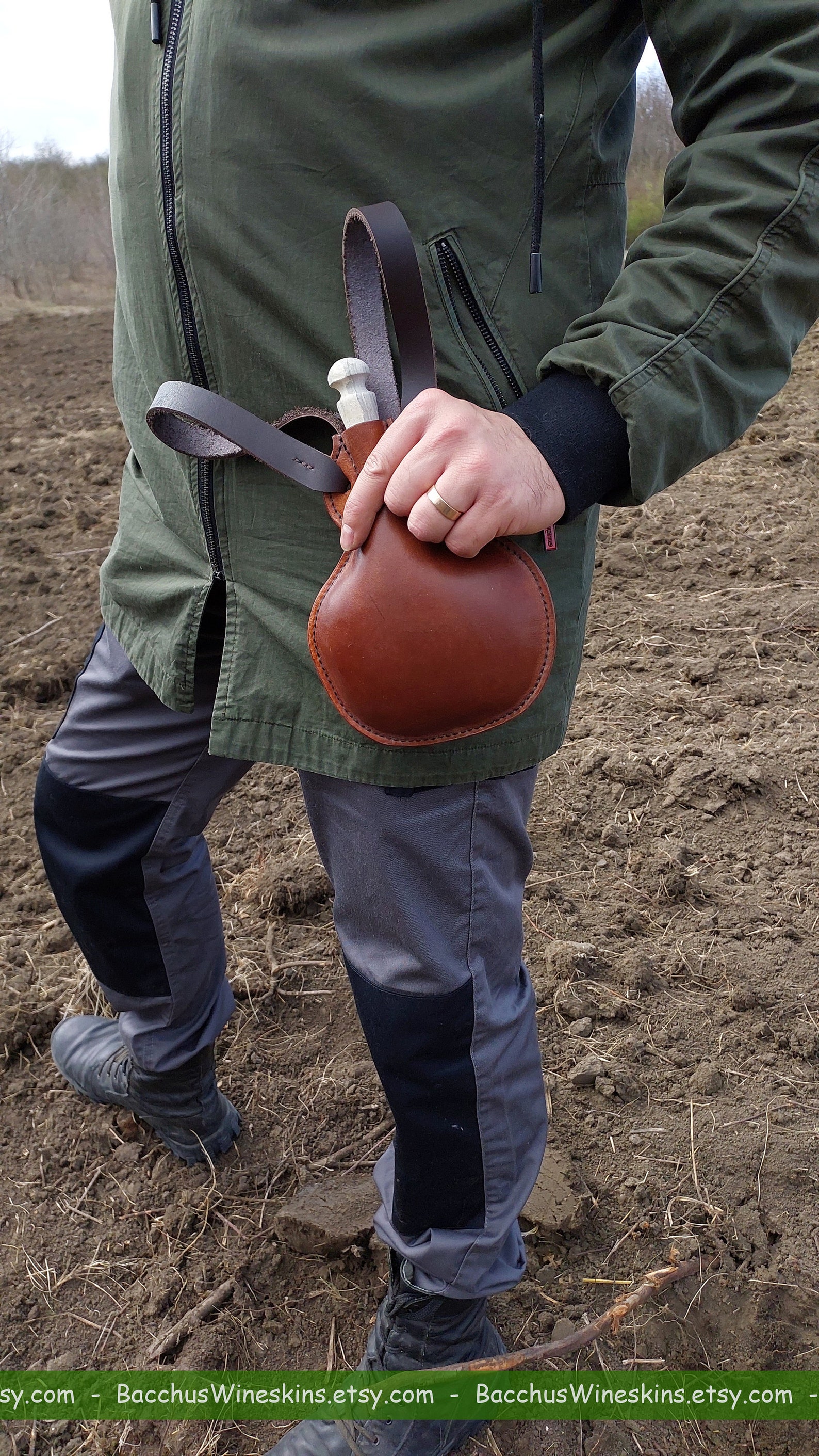 450ml s300 Leather Drinking Bottle Costrel - Etsy