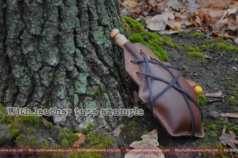 700ml b Leather Drinking Bottle Costrel | Etsy