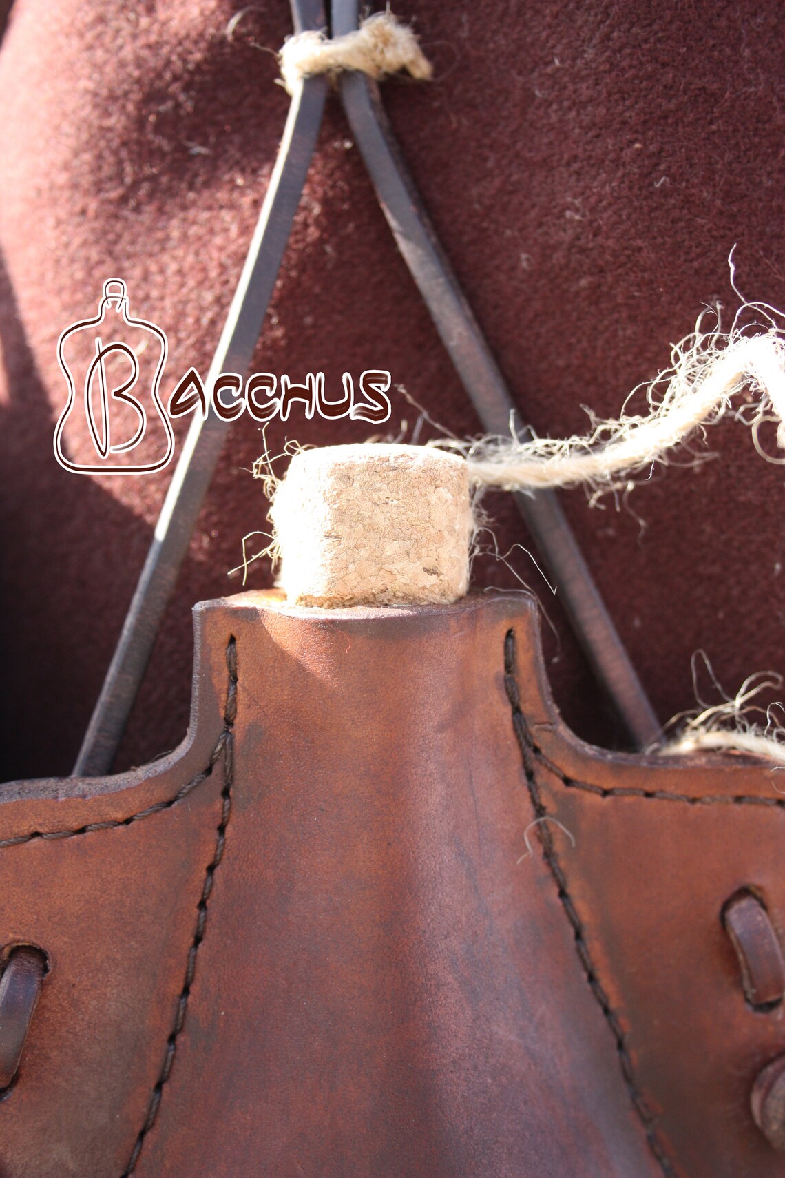 650ml satir Leather Drinking Bottle Costrel - Etsy