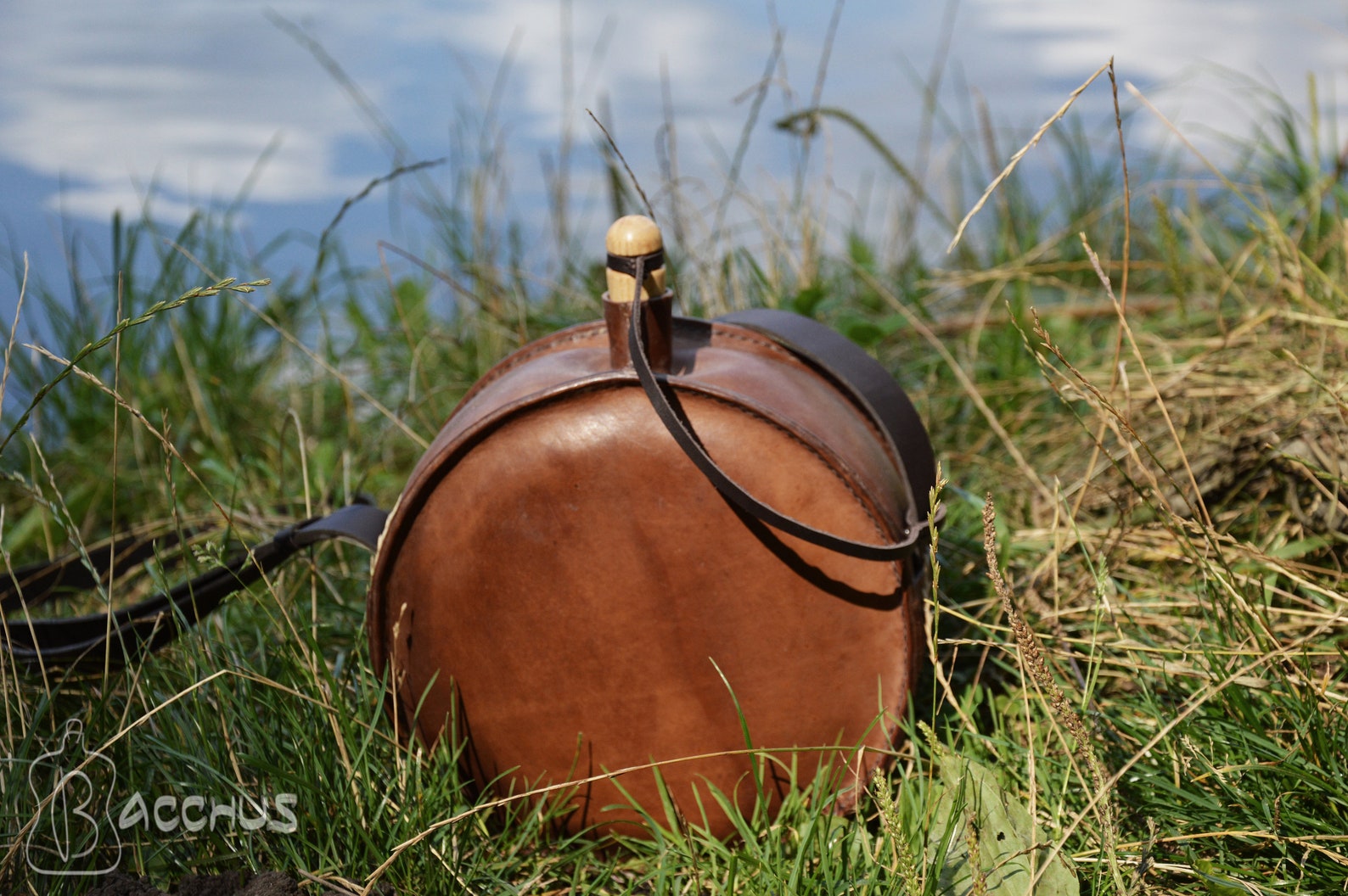 2700ml USA Leather Drinking Bottle Costrel Handmade Eco | Etsy
