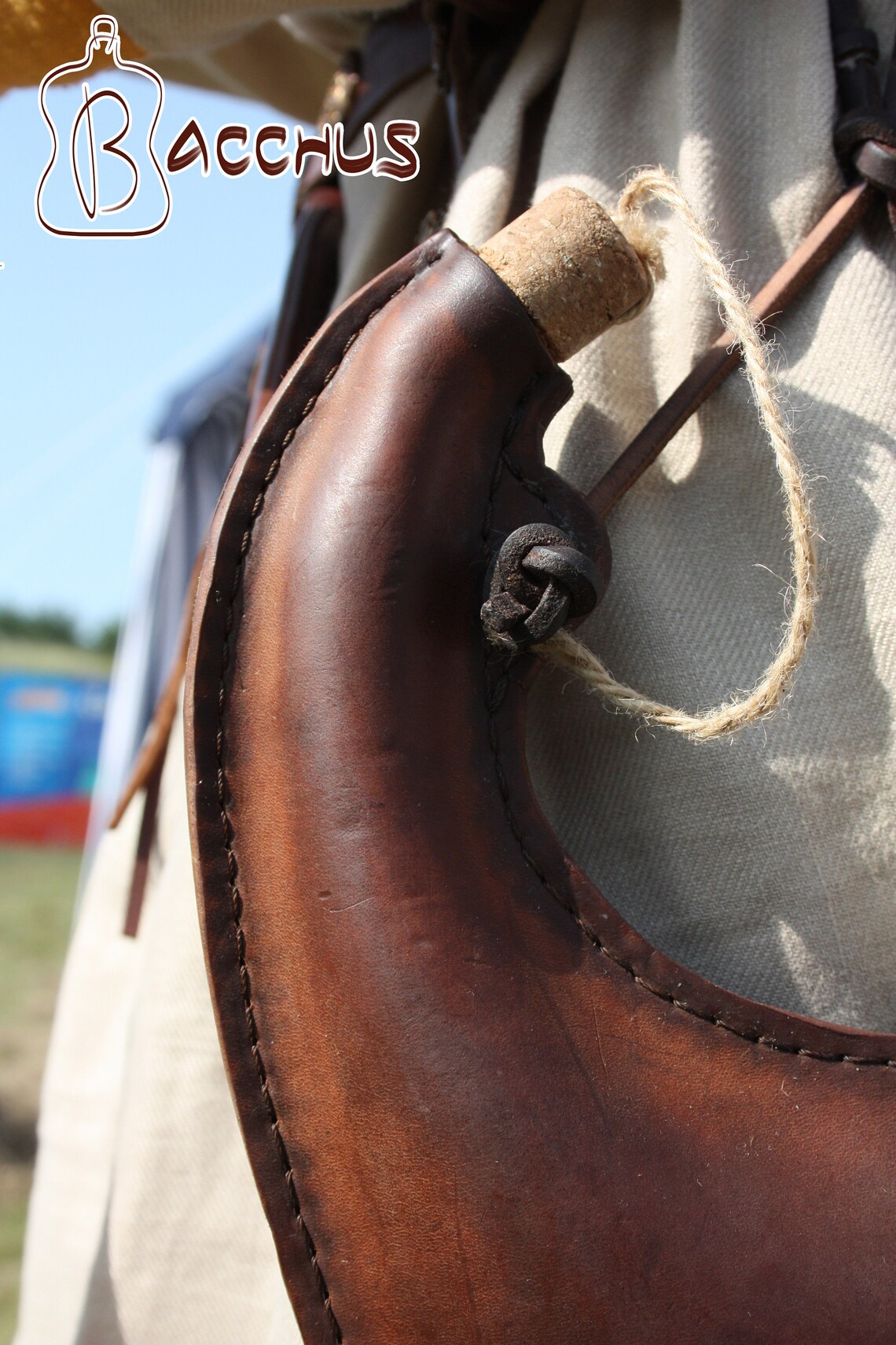 700ml asia Leather Drinking Bottle Costrel | Etsy