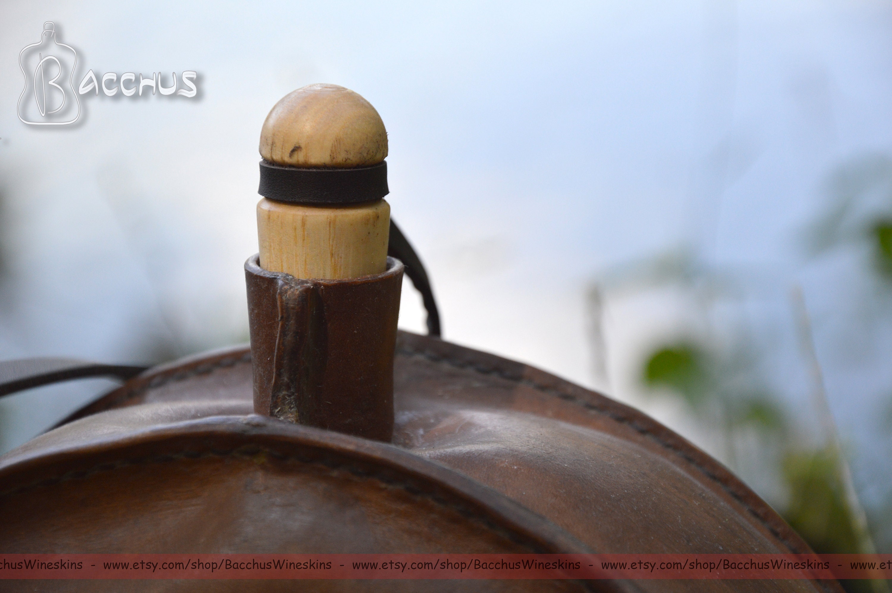 2700ml USA Leather Drinking Bottle Costrel Handmade Eco | Etsy